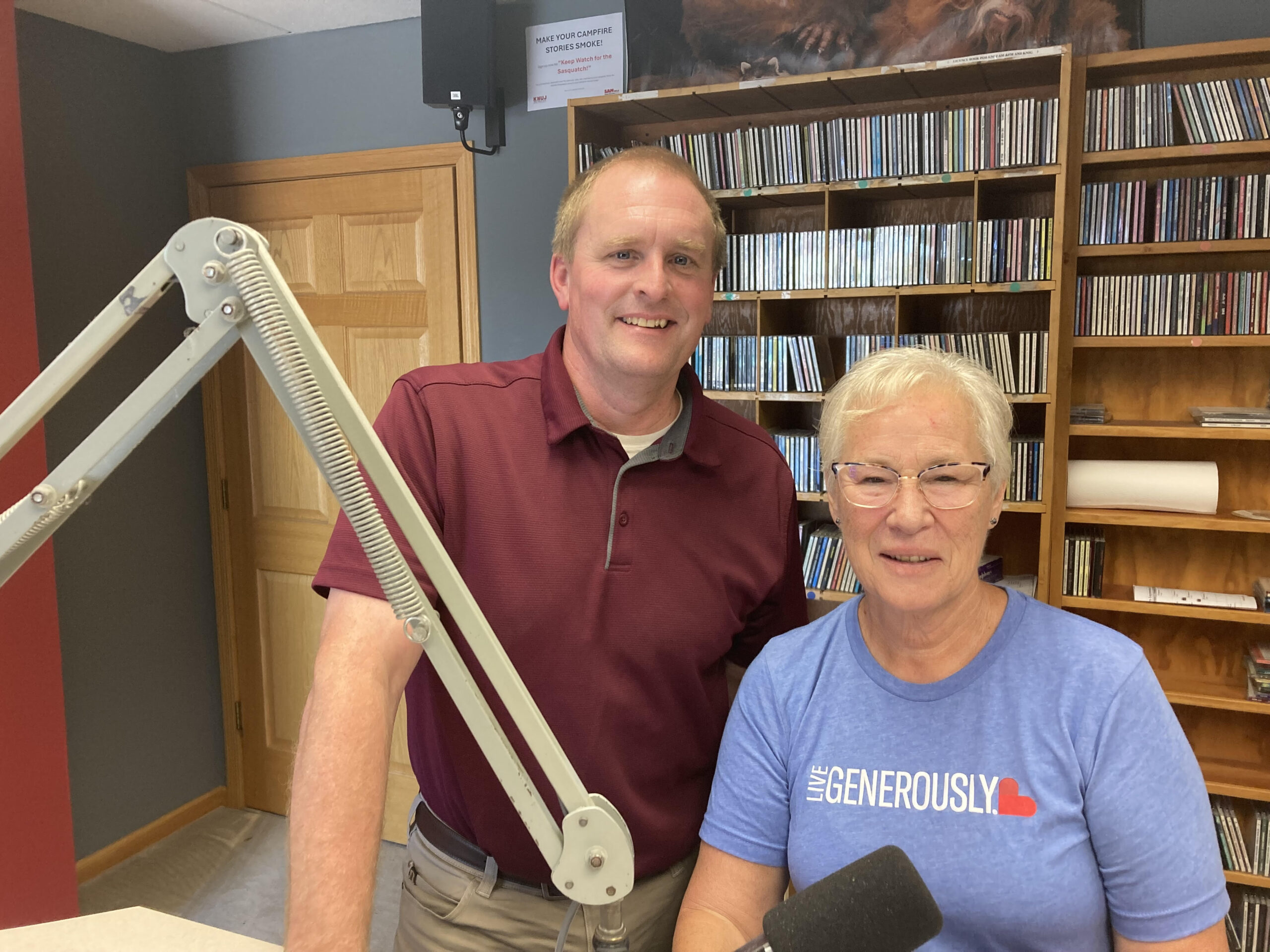 Pastor Tim Berg and Lynn Hacker - Ingstad Media